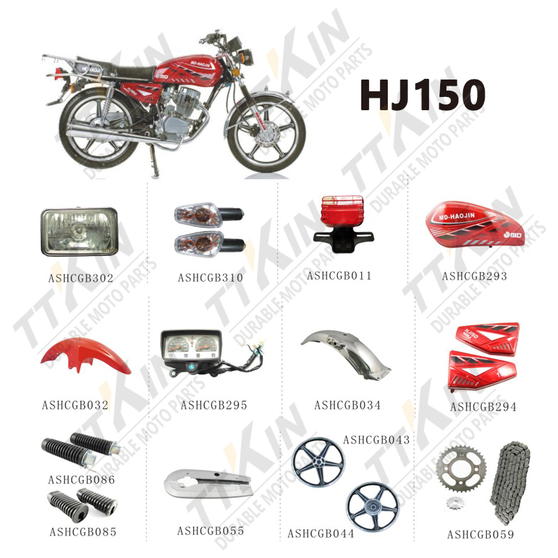 Peças de reposição HJ 150 | TTKIN Motopeças